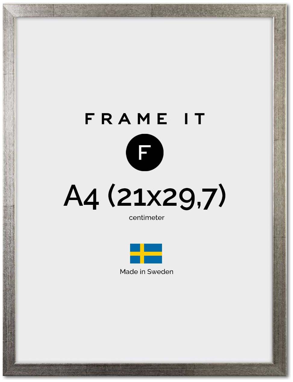 Ramar A4 | Svensktillverkad A4 ramar med riktigt glas | FRAME IT