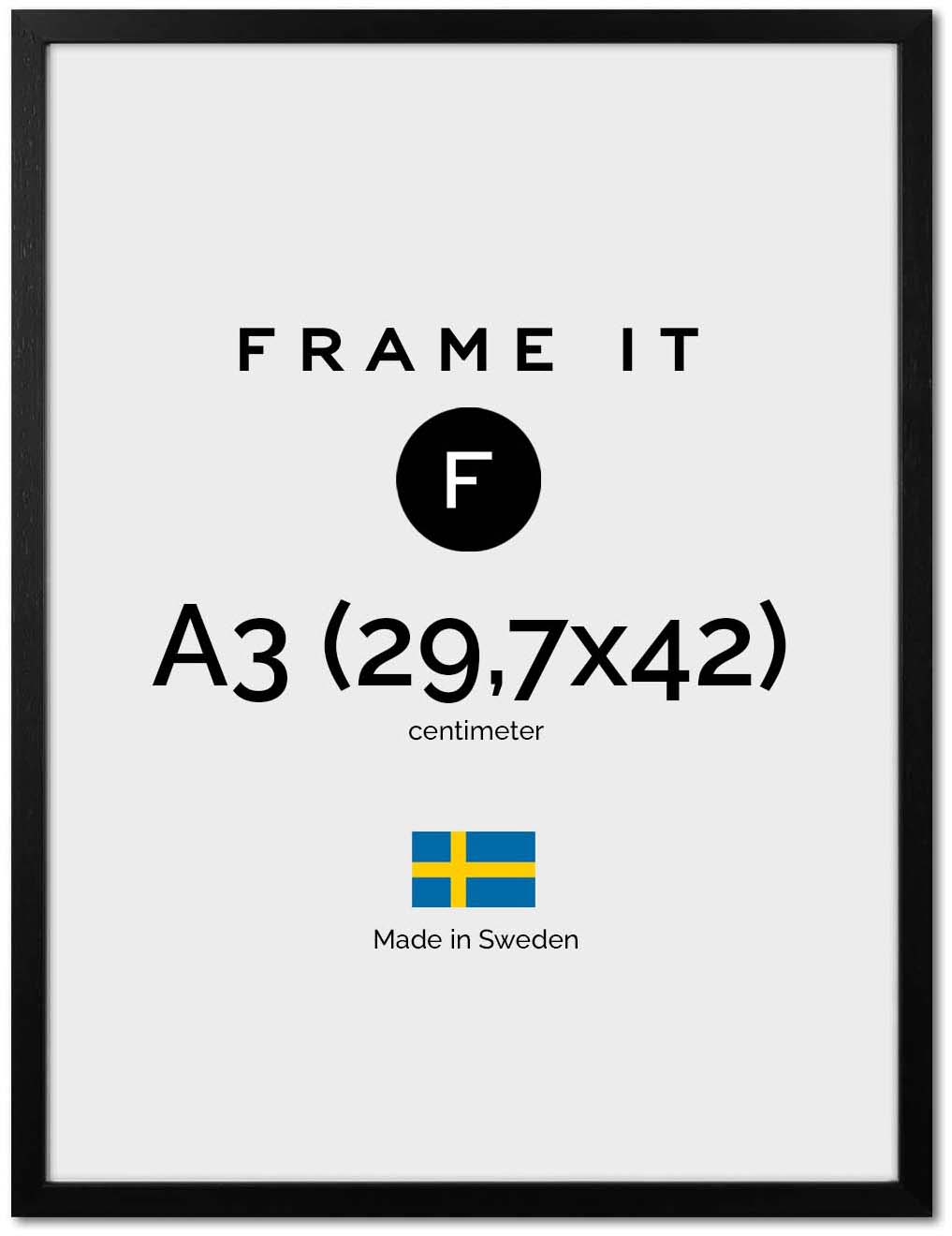 A3-ramar av högsta kvalitet till bästa pris | FRAME IT