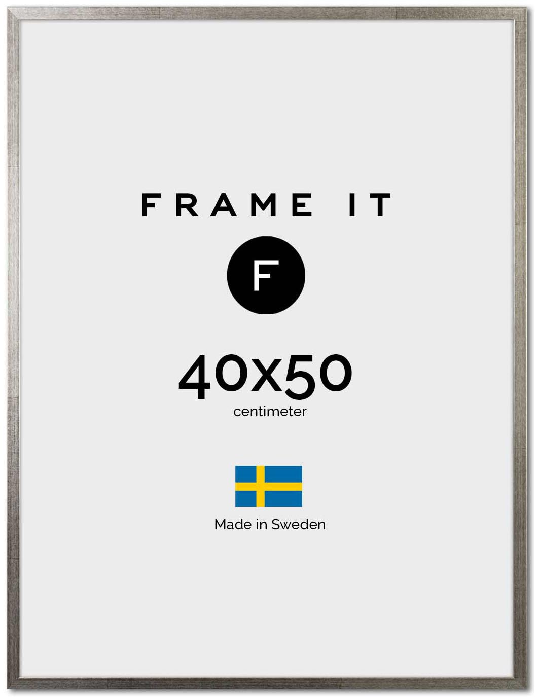 Ram London Silver 40x50 | FRAME IT